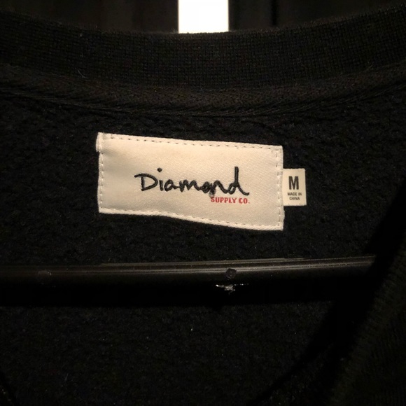 Diamond Supply Co. | Sweaters | Diamond Embroidered Crewneck | Poshmark